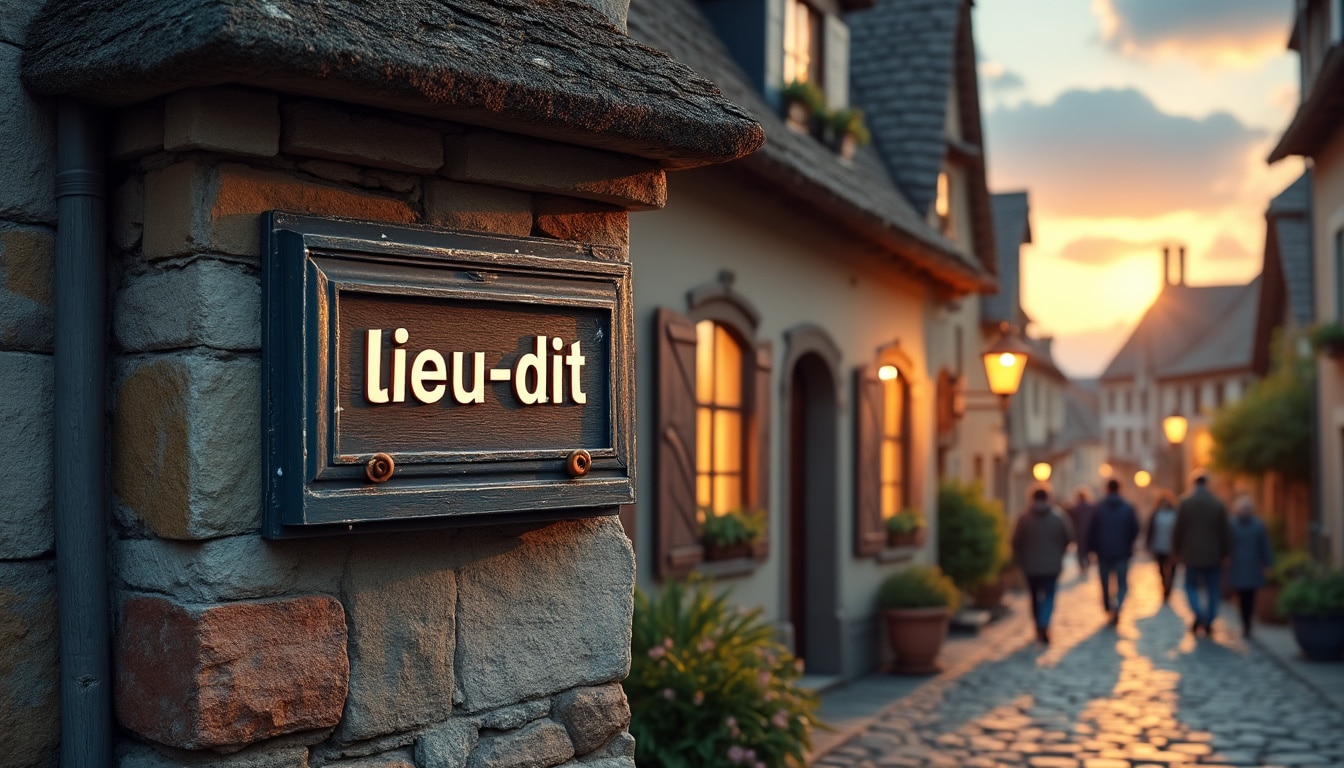 Lieu-dit : définition et usage dans l’adressage postal : Ag Immobilier